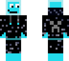 Light Blue Slime gamer | Minecraft Skin