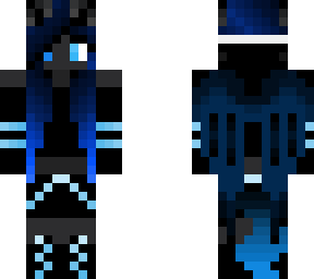 Blue demon | Minecraft Skin