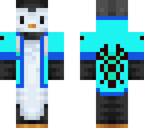 Blue penguin | Minecraft Skin