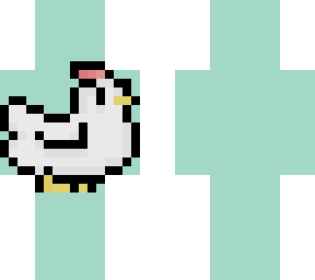 Chicken pixel art TwT - CE | Minecraft Skin
