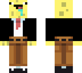 Derpy Spongebob | Minecraft Skins