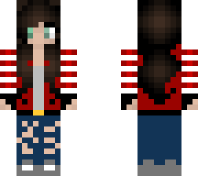 Jurassic World Zara Skin For Minecraft | Minecraft Skin