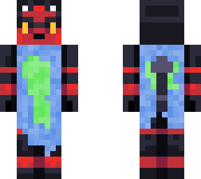 Litten with cool outfit | Minecraft Skin