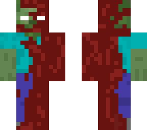 Nether Infected Zombie | Minecraft Skin