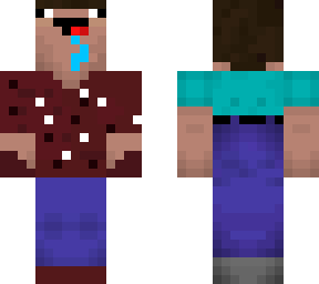 Noob with Dirt Armor | Minecraft Skin