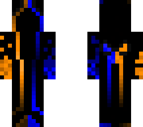 Orange Elemental Robes | Minecraft Skin