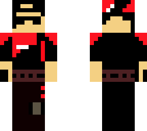 Scarlet Commander | Minecraft Skin