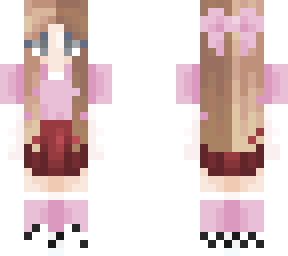 Strawberry girl | Minecraft Skin