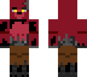 Withered Foxy. | Minecraft Skin