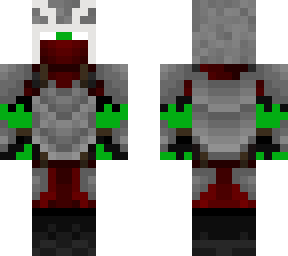 armored drow lance master | Minecraft Skin