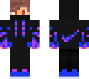 Blue And Purple Nike Hoodie Boy UPDATED | Minecraft Skin