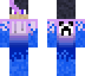blue fire | Minecraft Skin