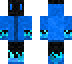 Blue flame | Minecraft Skin