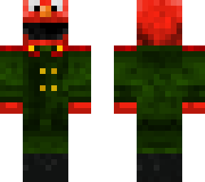 Communist Elmo | Minecraft Skin