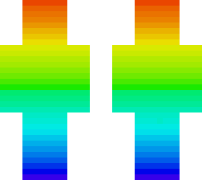 Dark Rainbow Base | Minecraft Skin
