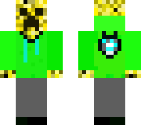 Eman and Eman logo | Minecraft Skin