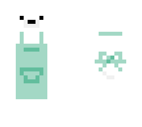 ice bear apron | Minecraft Skin