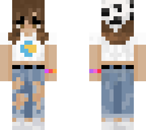 Indie girl edit | Minecraft Skin