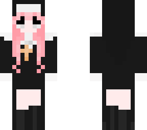pink nun | Minecraft Skins