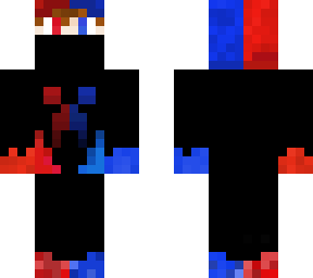 Red And Blue Nova Boy Minecraft Skins