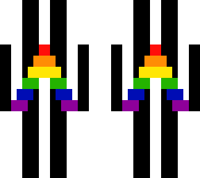 Straight Ally Pride Flag | Minecraft Skin
