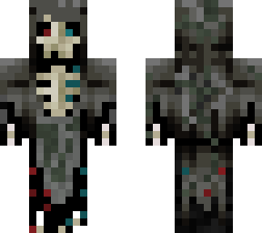 BlueRedSkeleton | Minecraft Skin