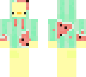 derpy watermelon duck | Minecraft Skin