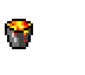 Lava bucket | Minecraft Skin