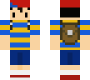 Ness Earthbound | Minecraft Skin