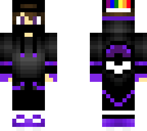 Purple gaymer poketrainer | Minecraft Skin