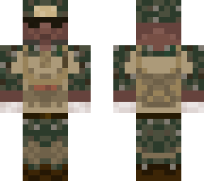 USMC marine marpat woodland | Minecraft Skin