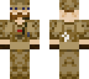 DEVGRU operator red squadron with GPNVG-18 | Minecraft Skin