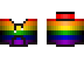 Bigender Pride Flag Skin | Minecraft Skin