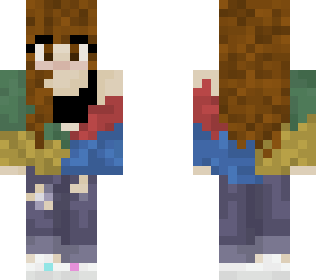 Indie brunette girl | Minecraft Skin