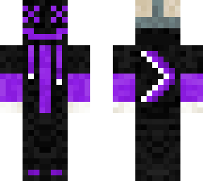 Purple purge mask | Minecraft Skin