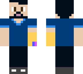 the button skin | Minecraft Skin