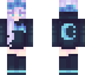 Blue Moon | Minecraft Skin