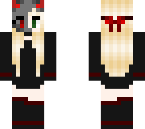 Broken Devil Mask | Minecraft Skin