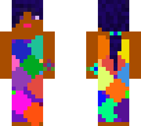 colorful circles | Minecraft Skin