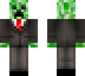 Minecraft Skins Creeper In A Suit