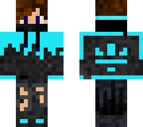 Drip light blue Adidas | Minecraft Skin