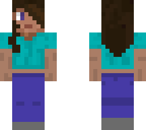 Female Steve | Minecraft Skins