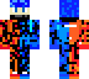 fire water skin | Minecraft Skin