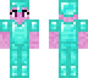 Glorb the monster in diamond armor | Minecraft Skin