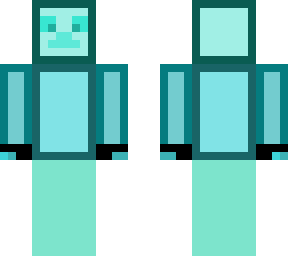 Neon Creeper | Minecraft Skin