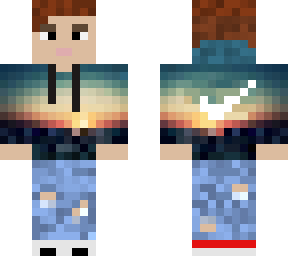Sunset Hoodie | Minecraft Skin