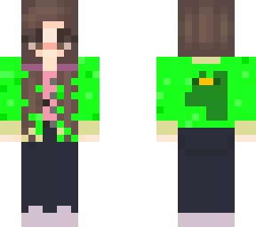 Sylvee Lime Llama | Minecraft Skin