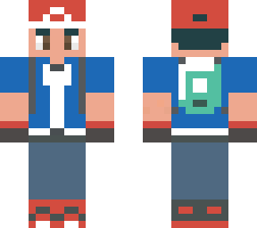 ash ketchum | Minecraft Skins