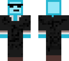 Blue Agent Slime | Minecraft Skin