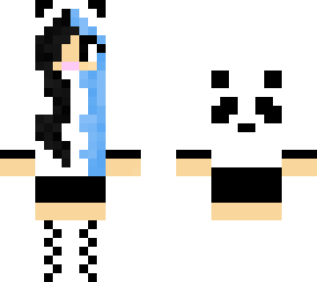 Panda Girl | Minecraft Skins